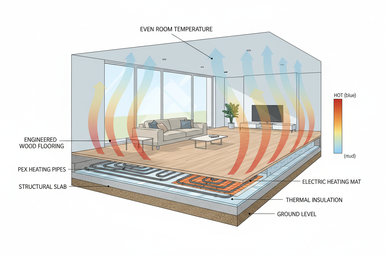 The Science of Warm Floors: How Underfloor Heating Works and Why It Fe – Sole Heat